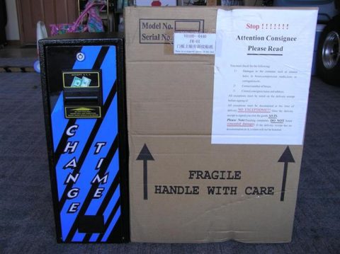 VM010 Change Time Bill Changer Machine Parts | Snack Attack Vending LLC ...