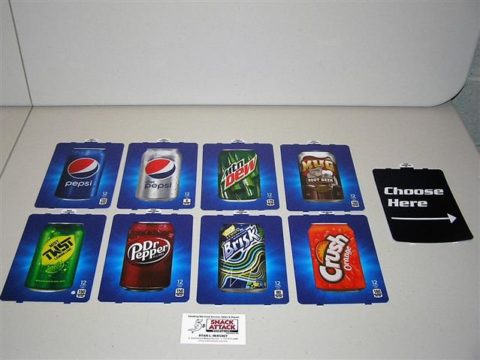 (9) Dixie Narco Pepsi Product 12oz “CAN” Vend Label Variety Pack ...