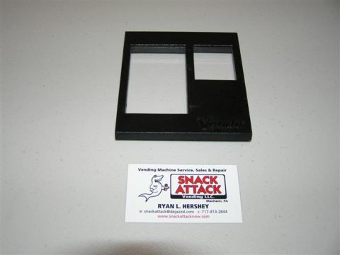 Vendo Coin Return Face Plate / Used | Snack Attack Vending LLC Vending ...
