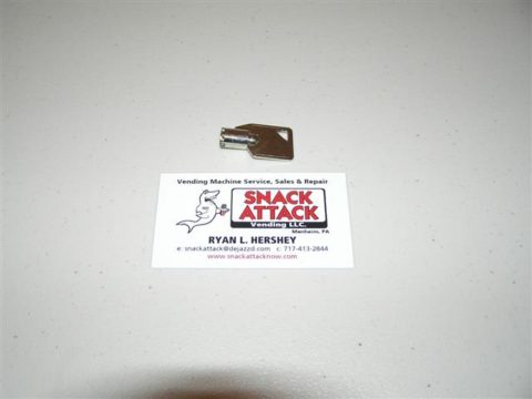 #1452 Tubular Key | Snack Attack Vending LLC Vending Machine Service
