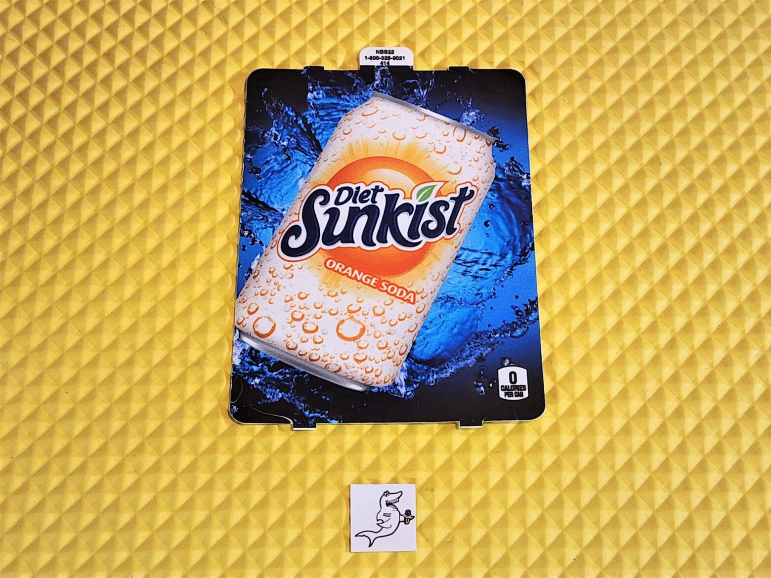 (1) Dixie Narco Diet Sunkist 12oz “CAN” Vend Label Card | Snack Attack ...