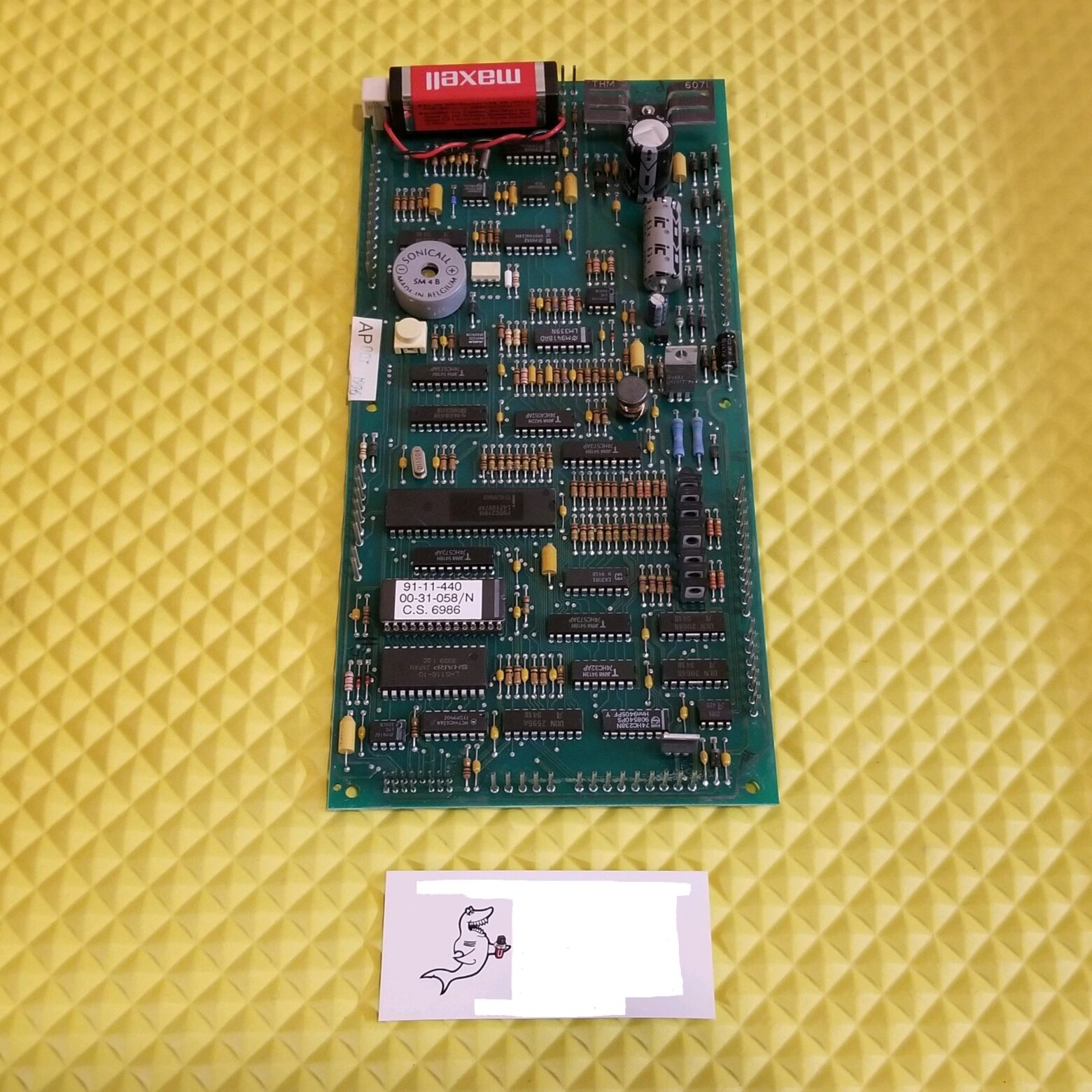 AP 111, 112, 113 Control Board Cover – OEM | Snack Attack Vending LLC ...
